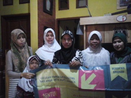 Februari 2016, Penyerahan Donasi Beasiswa Bagi 6 Anak Binaan Di Cukang ...